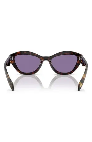 Prada 52mm Butterfly Sunglasses
