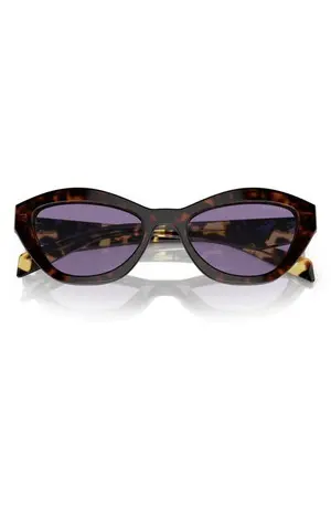 Prada 52mm Butterfly Sunglasses