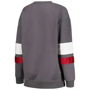 THE WILD COLLECTIVE Arizona Cardinals Fleece Pullover Sweatshirt - Charcoal