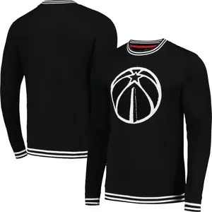 STADIUM ESSENTIALS Washington Wizards Club Level Pullover Sweatshirt - Black