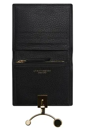 Strathberry Crescent Leather Bifold Wallet