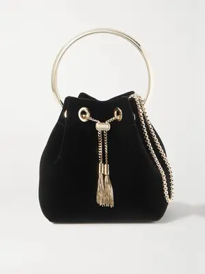 Jimmy Choo Bon Textured Bags For Women