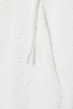 Zimmermann Alight Fringed Cotton-terry Jacquard Coverup