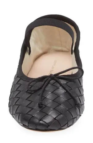 LOEFFLER RANDALL Leonie Ballet Flat - Black