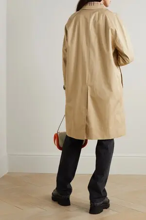 Burberry Camden Organic Cotton-gabardine Car Coat