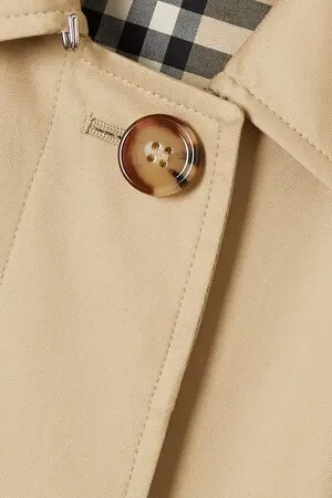 Burberry Camden Organic Cotton-gabardine Car Coat