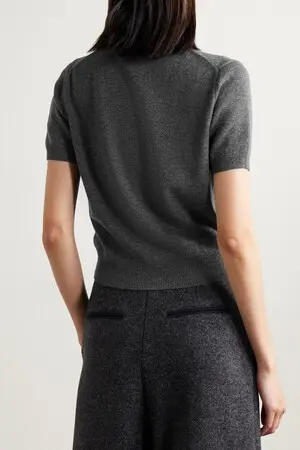 JASON WU Embellished Wool-cashmere Blend Sweater