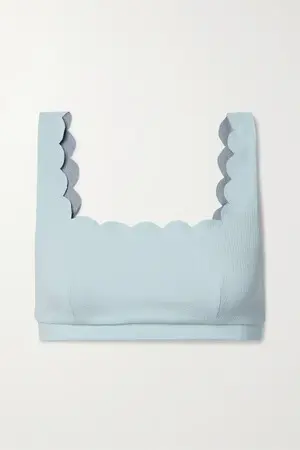 Marysia Marysia Palm Springs Reversible Bikini Top Blue