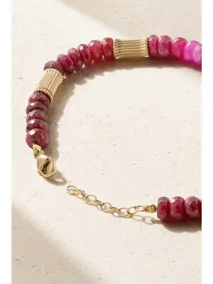 Jia Jia Jumbo 14-karat Gold Ruby Bracelet