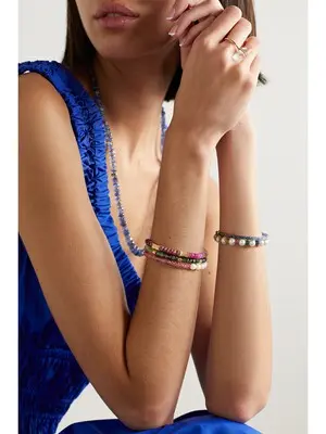 Jia Jia Jumbo 14-karat Gold Ruby Bracelet