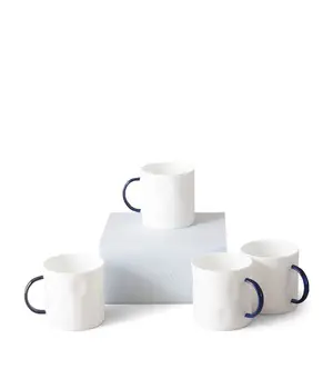 FELDSPAR Set Of 4 Cobalt Tea Mugs