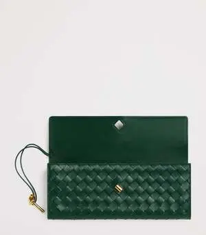 Bottega Veneta Small Leather Top-handle Clutch Bag