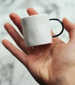 FELDSPAR Set Of 4 Cobalt Espresso Mugs