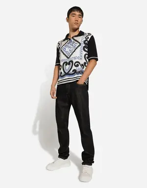 Dolce & Gabbana Regular Fit Five-pocket Jeans - Blue
