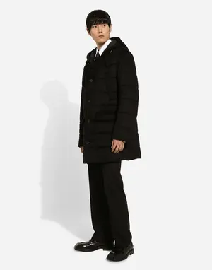 Dolce & Gabbana Quilted Cashmere Parka