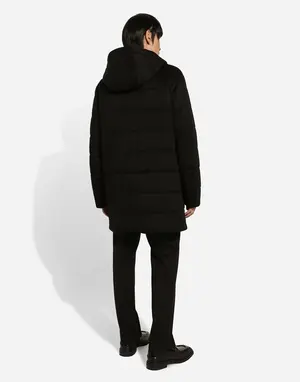 Dolce & Gabbana Quilted Cashmere Parka