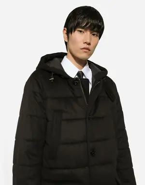 Dolce & Gabbana Quilted Cashmere Parka
