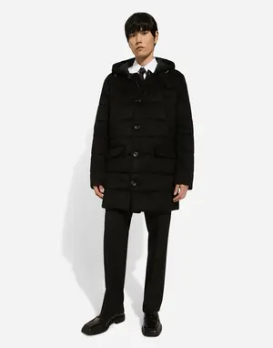 Dolce & Gabbana Quilted Cashmere Parka