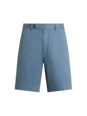 Polo Ralph Lauren Stretch-twill Flat-front Shorts Bay Blue