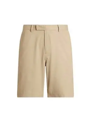Ralph Lauren Stretch-twill Flat-front Shorts - Classic Khaki