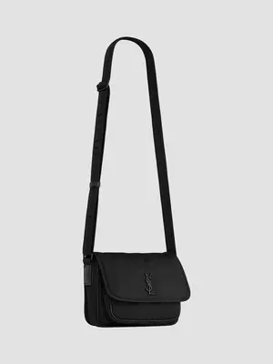 Saint Laurent Niki Messenger Bag In Nylon