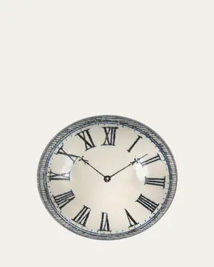 JOHN DERIAN Black & White Clock Dome Paperweight - Multi
