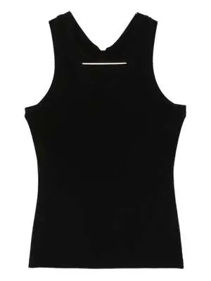 Norma Kamali Sleeveless Top - Black