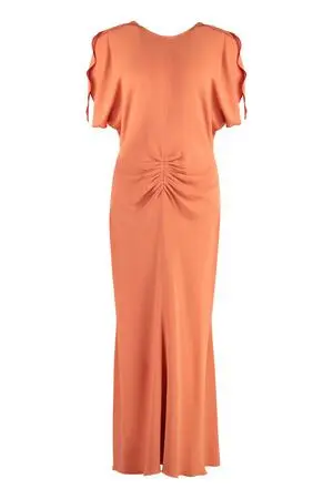 Victoria Beckham Victoria Beckham Cady Dress - Orange