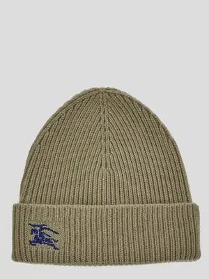Burberry Burberry Equestrian Knight Beanie Green