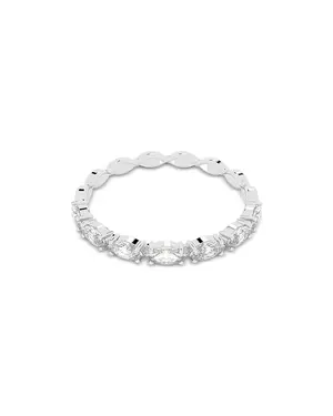 SWAROVSKI Matrix Marquise Cut Stack Ring - Silver