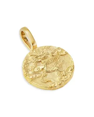 David Yurman Dragon Amulet - Gold