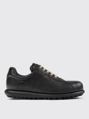 Camper Leather Lace-up Sneakers - Black