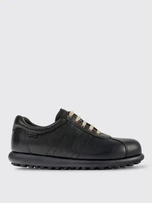 Camper Leather Lace-up Sneakers - Black