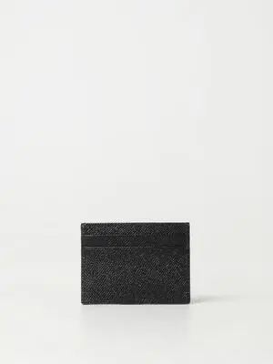 Dolce & Gabbana Grained Leather Card Holder