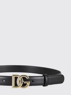 Dolce & Gabbana Leather Belt - Black