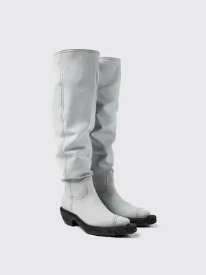 Camper Knee High Boots - Blue