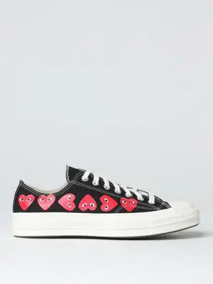 COMME DES GARÇONS PLAY X CONVERSE Canvas Sneakers - Black