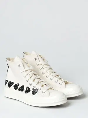 CONVERSE X COMME DES GARONS PLAY High Top Sneakers - White
