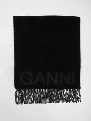GANNI Scarf - Black