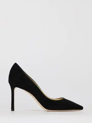 JIMMY CHOO Romy Suede Stiletto Pumps - Black