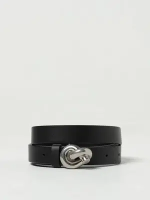 Bottega Veneta Leather Belt - Black