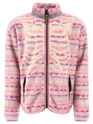 ジャケット・アウター KAPITAL CHECK JACKET PINK Kapital Ashland Fleece Jacket - Pink | Editorialist