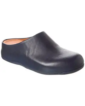 Fitflop Shuv Leather Mule Blue