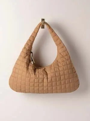 SHIRALEAH Ezra Hobo In Tan - Multi