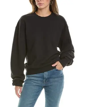 Good American Summer Boyfriend Sweatshirt - Black