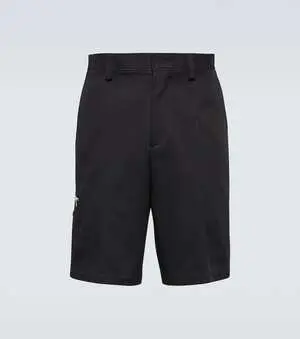 LANVIN Cotton-blend Chino Shorts