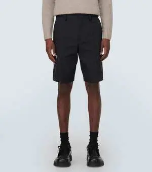 LANVIN Cotton-blend Chino Shorts