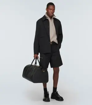 LANVIN Cotton-blend Chino Shorts