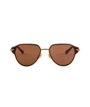 Bottega Veneta Glaze Aviator Sunglasses