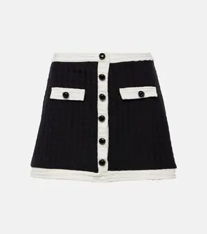 ADRIANA DEGREAS Adriana Degreas Jacquard Miniskirt